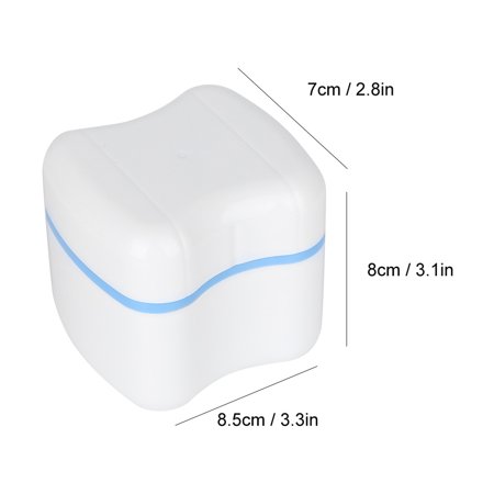 False Teeth Container, 3 Colors Denture Case, False Teeth Storage Box ...