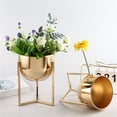 7829 Tiered Iron Plant Stand Support Rust Proof Lightweight Strong ...