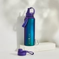 Iron Flask 40oz Wide Mouth Water Bottle with Paracord Handle and 2 Lids ...