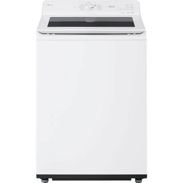 LG 4.1 Cu. Ft. Top Load Smart Washer, White, TurboDrum, 6Motion, 4-Way ...