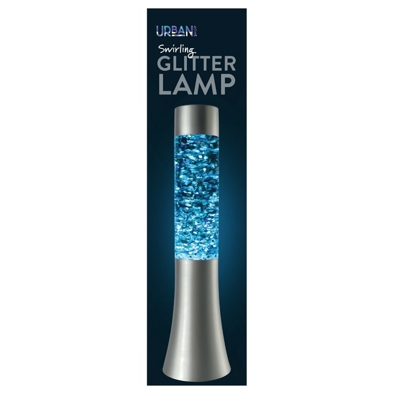 Blue Glitter Lava Lamp