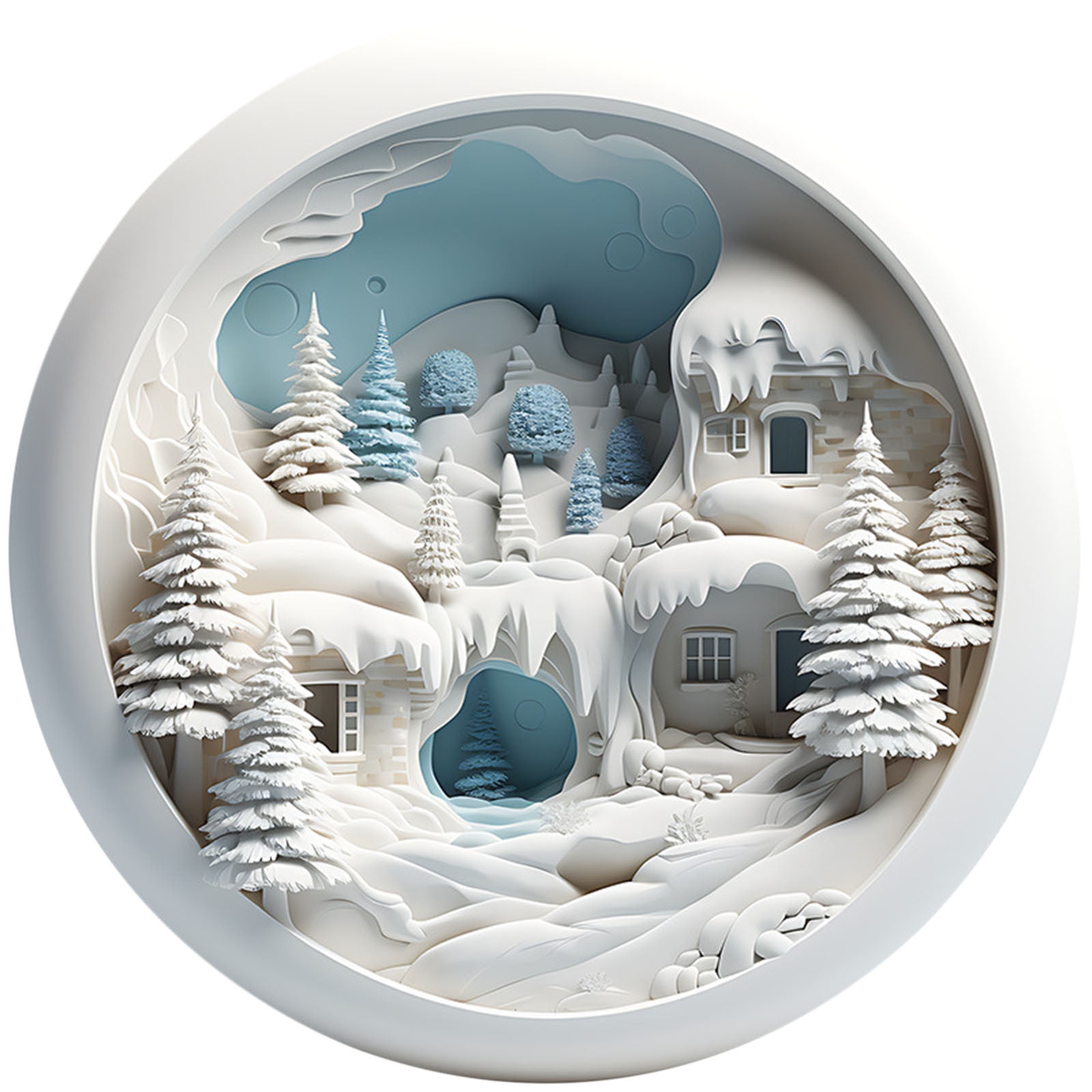 Click here for Rbaofujie Christmas Ornaments 2024 Round Acrylic C... prices