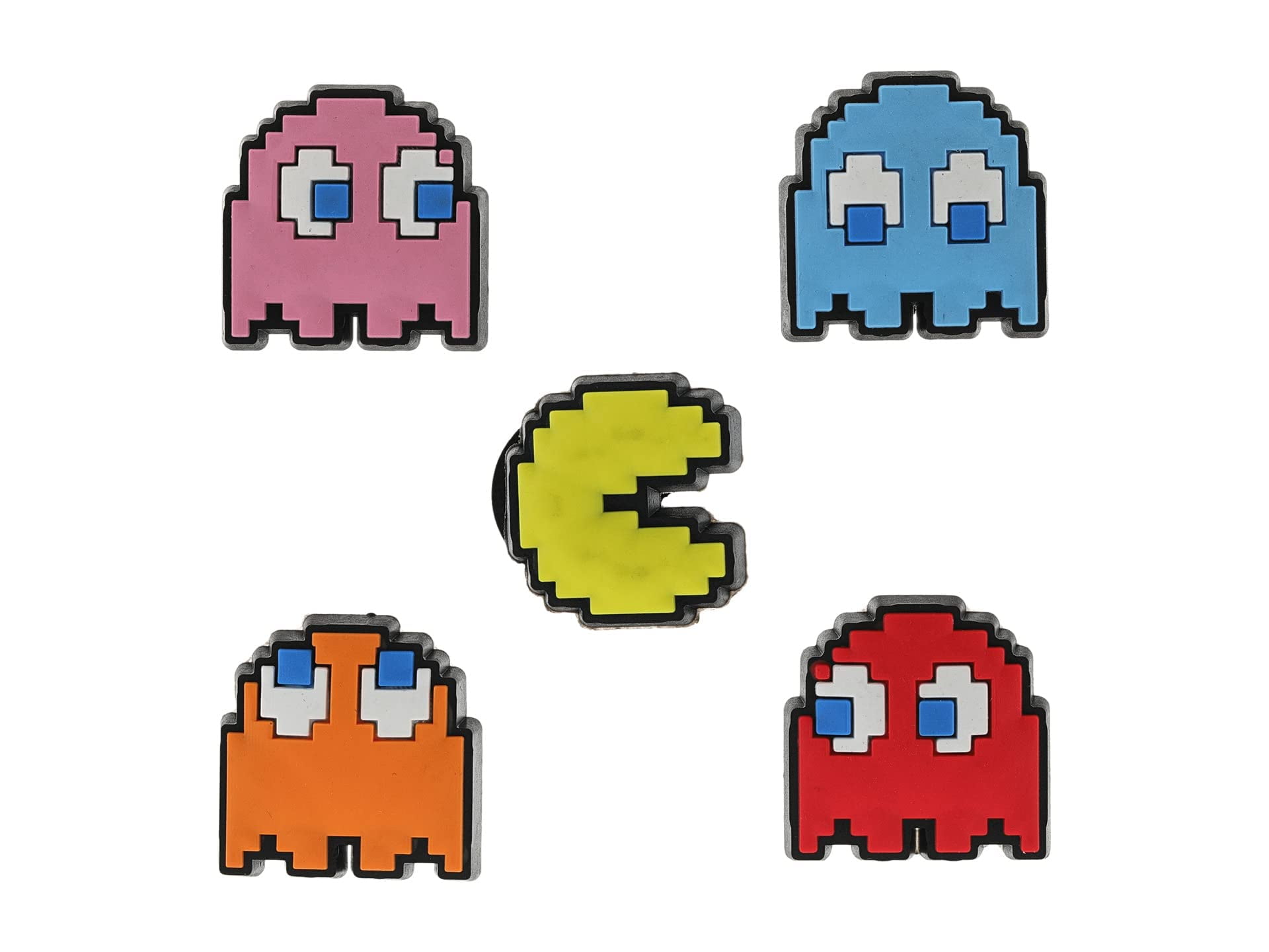 Crocs Pac-Man Jibbitz Shoe Charms, 5 Pack - Walmart.com