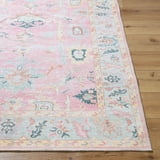 My Texas House Eloise Traditional Floral Indoor Washable 5' x 8' Area ...