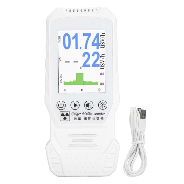 Nuclear Radiation Detector TFT HD Color Display USB Rechargeable ...
