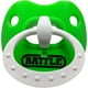 Battle Sports Binky Oxygen Lip Protector Mouthguard - Neon Green/White ...