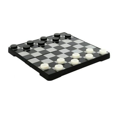 Jumbo Checkers Rug Game Classic Family Fun Kid Activity, Lightweight ...