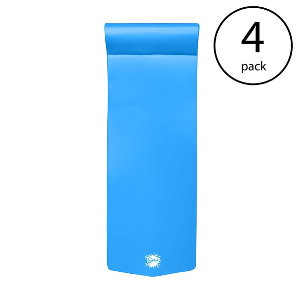 Texas Recreation Splash 70 Inch Foam Raft Lounger Pool Lake Float, Blue ...