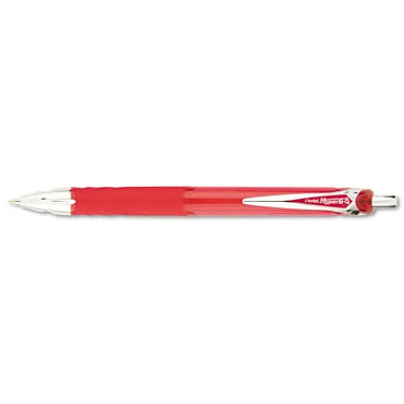 Cross Edge Pen, 0.7 mm, Medium, Black Ink, Red Barrel - Walmart.com