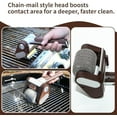 Electric Grill Cleaner Bristle Free with SUS Roller Head for Outdoor ...