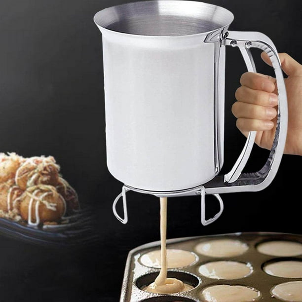 Maoww Hand-Held Pancake Batter Dispenser Baking Tool for Cookie ...