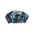 KISS Colors & Care Silky Satin Reversible Shower Cap, Tropical, X-Large ...