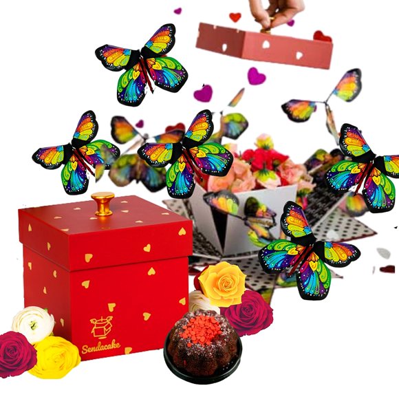 Flying Butterfly Gift Box