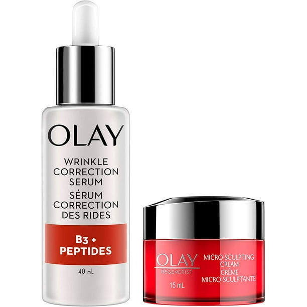 Olay Serums Correction Serum with Vitamin B3, Niacinamide + Peptides ...