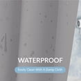 AUQ Shower Curtain Liner,72"Wx72"L Waterproof PEVA Plastic Shower ...
