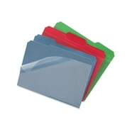 Pendaflex Clear Poly Index Folders, Letter Size, Assorted Colors, 10 ...