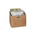 Kouboo Loma Decorative Square Rattan Storage Basket with Handles ...