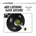 RitFit 2 In. Olympic Barbell Clips, Weight Bar Collars for Gym, ABS ...