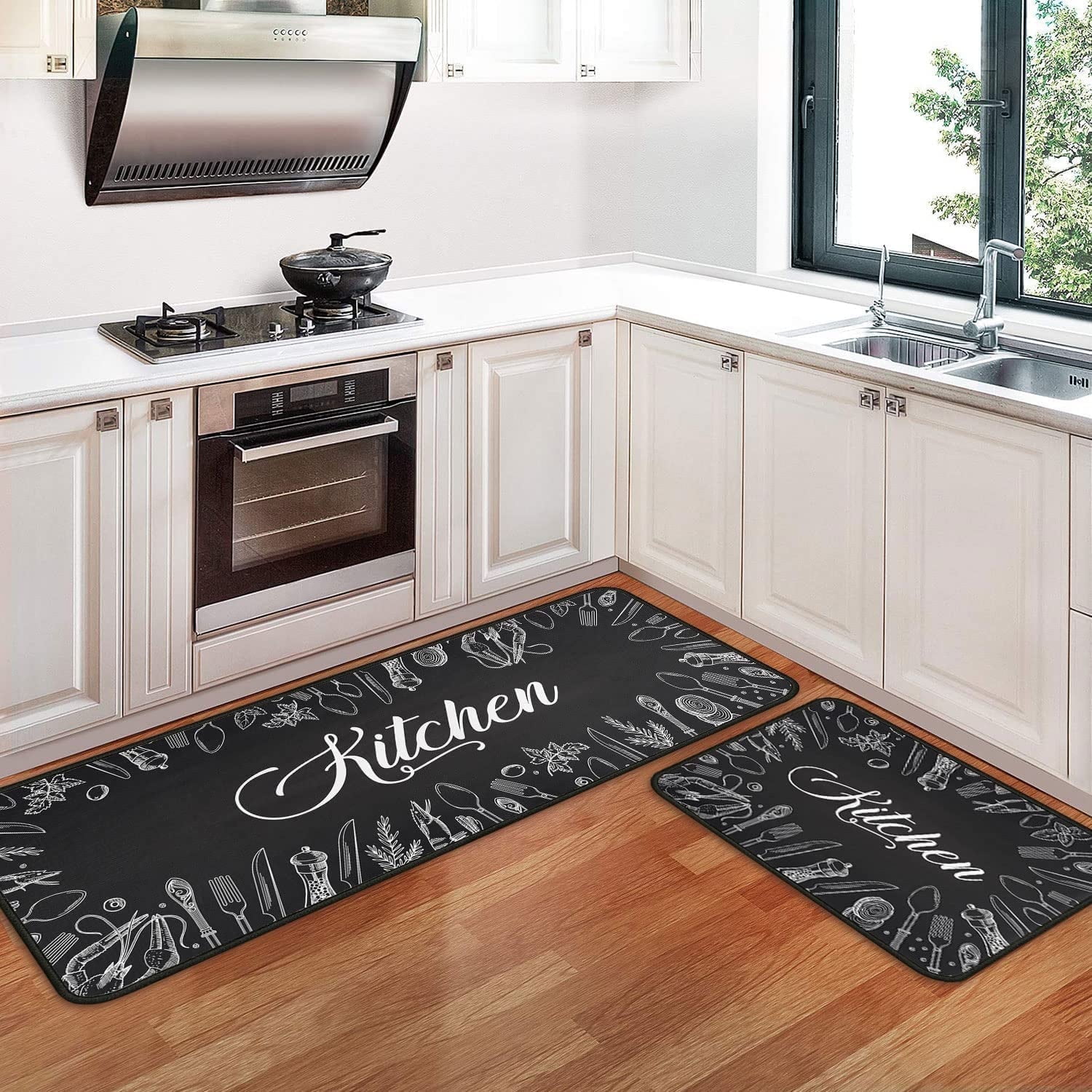 Click here for Waykingo 2 Pcs Kitchen Rugs And Mats Non Skid Wash... prices