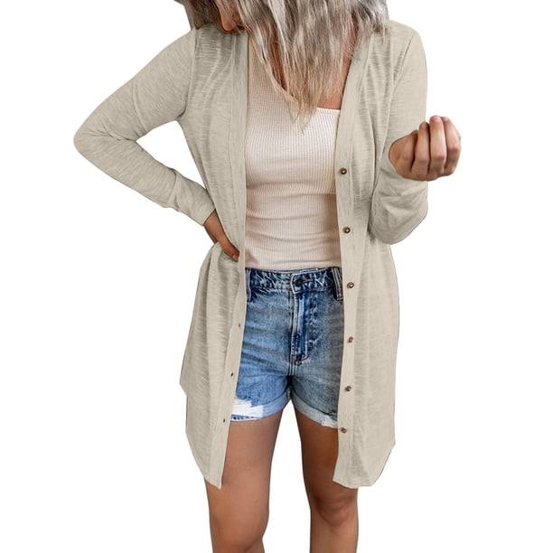 Tan Cardigans