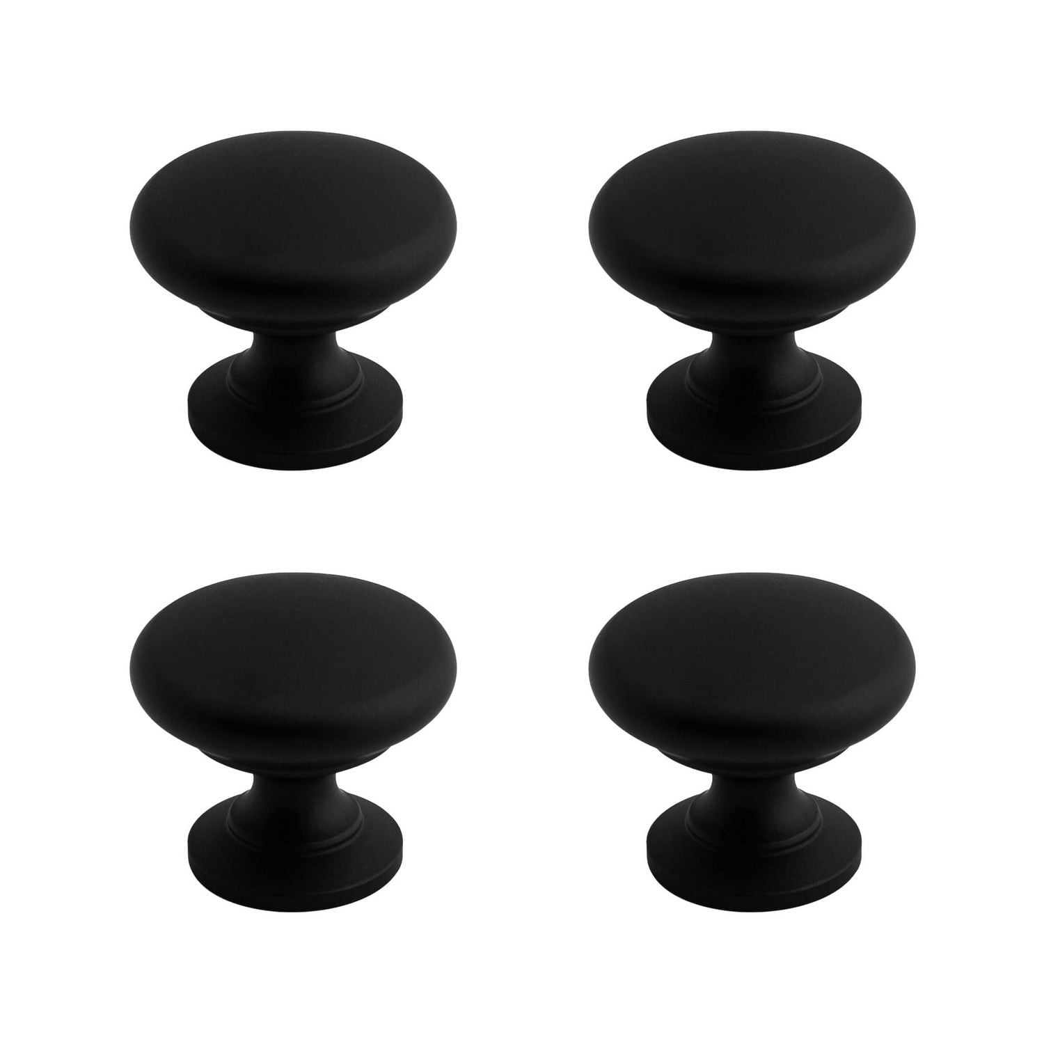 Click here for Columbia Frame Era Simple Knob 4-Pack Matte Black... prices