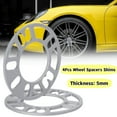 OEMASSIVE 4Pcs Aluminum Universal Car Wheel Rim Extended Spacers Shims ...
