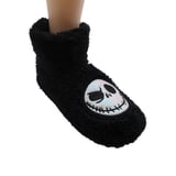 Disney Nightmare Before Christmas Womens Plush Bootie Slipper Socks ...
