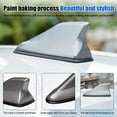 Car Shark Fin Antenna Cover, Roof Aerial Base AM/FM Radio Signal for ...