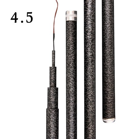 Carbon Fishing Table Rods with Light and Rigid Rod Body for River Pond ...