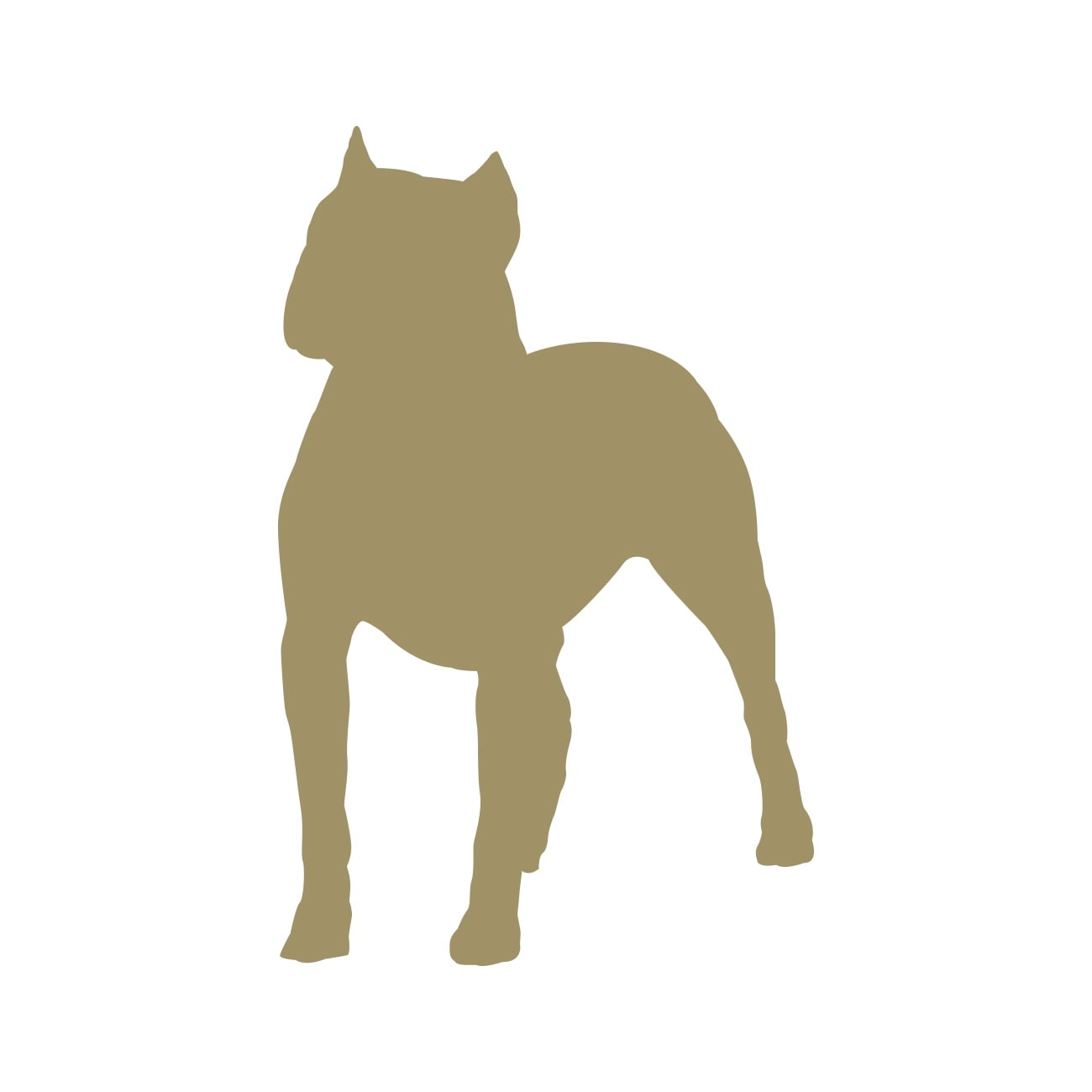 Pitbull Sticker Decal Die Cut - Self Adhesive Vinyl - Weatherproof ...