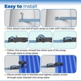 Universal Swim Pool Solar Cover Straps, Extended Reel Straps Attachment ...