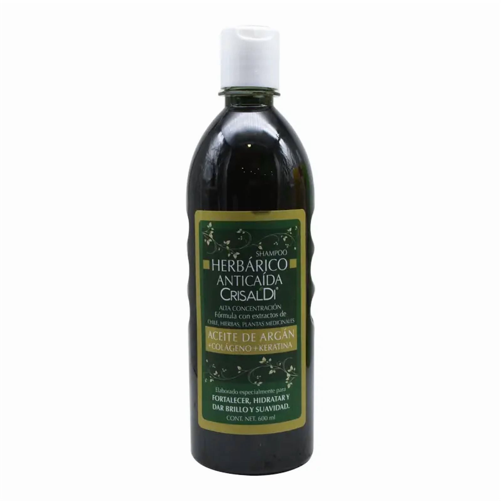 Shampoo Anticaida Con Aceite De Argan Colageno Y Queratina 600 Ml ...