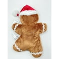 Ganz Gingerbread Man Plush Toy, Santa Hat, Soft Polyester, Holiday Gift ...