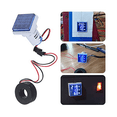 2PCS Current Voltage Meters, Digital 3In1 22mm Voltmeter Ammeter Hz ...