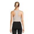 Avia Women's Ribbed Longline Racerback Bra Top, Sizes XS-XXXL - Walmart.com
