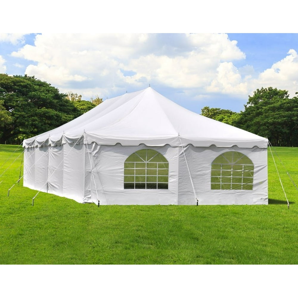 20x40 Outdoor Wedding Event Party Canopy Tent with Sidewalls, White ...