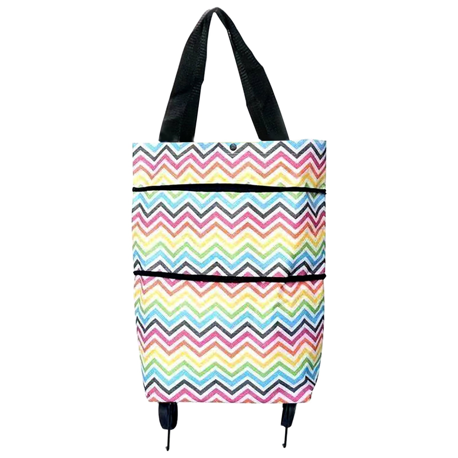 Portable Shopping Wheel Bag Tug Bag Telescopic Roller Bag Supermarket ...