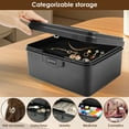 Austok Lockable Medicine Box Medication Lockable Container for ...
