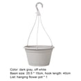 SPRING PARK Hanging Flower Plant Pot Basket Planter Holder Garden ...