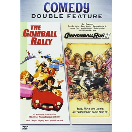 Comedy Double Feature: The Gumball Rally / Cannonball Run II [DVD ...