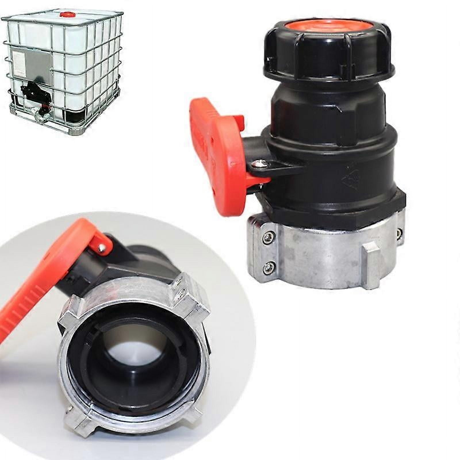 Universal IBC Adapter, Valve Ball Valve for 1000l Tank, IBC Shutoff ...