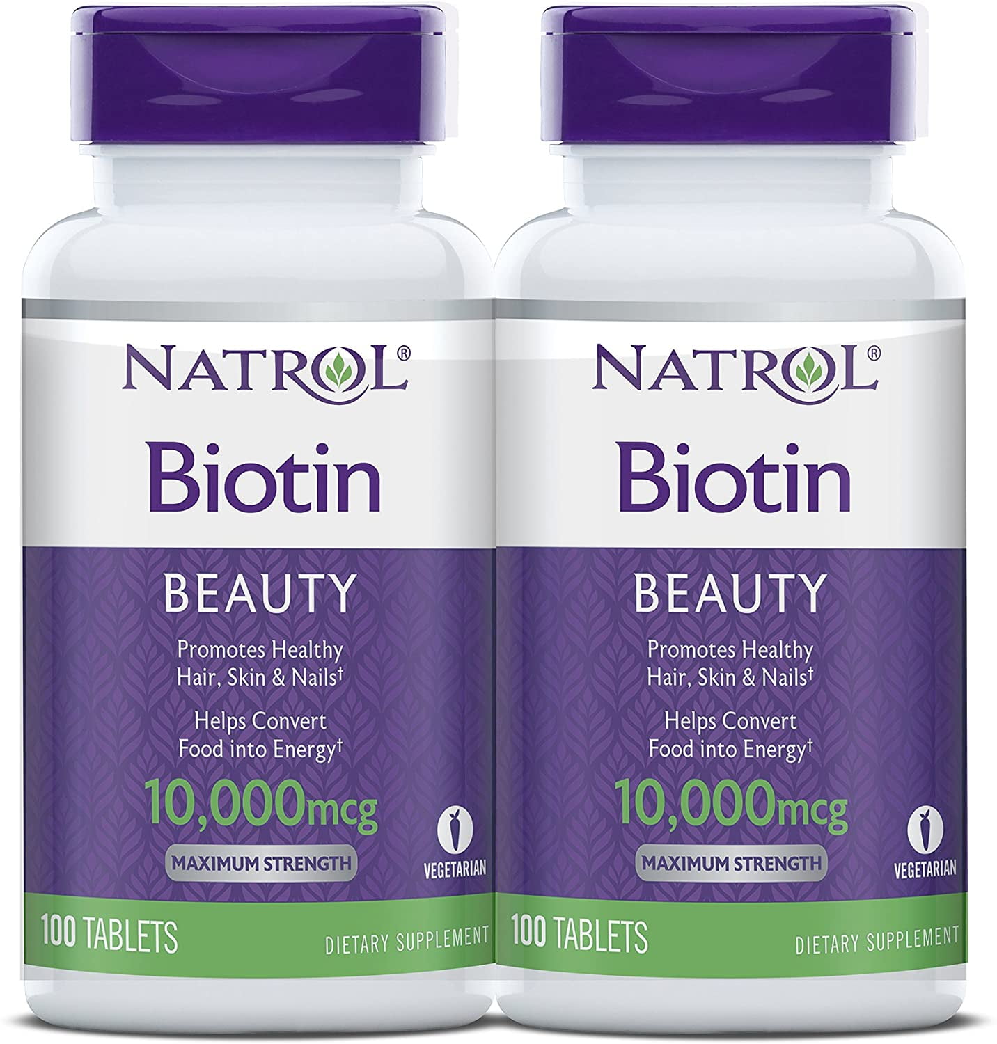 2pz Biotin 10,000 Mcg, Cabello, Barba y Uñas | Walmart en línea