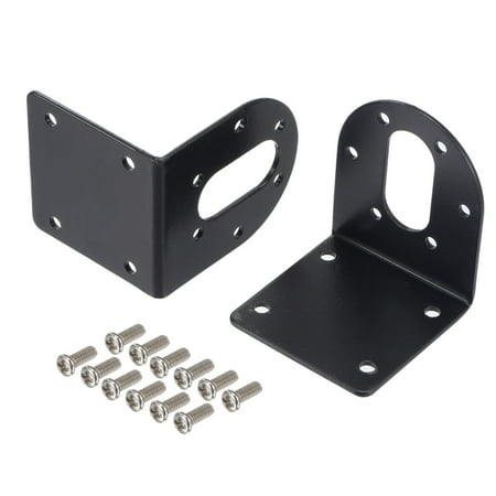 Motor Mounting Bracket Motor Holder 41x40x45mm Black with Screws for ...
