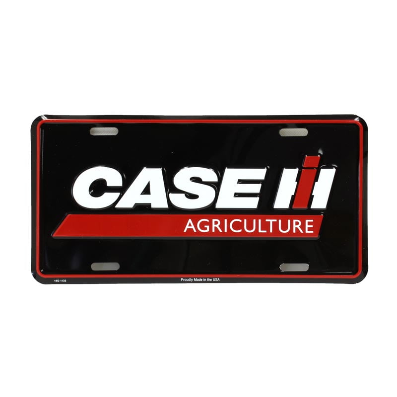 Case IH Agriculture Black License Plate 6 x 12 - Walmart.com - Walmart.com