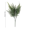 Artificial Green Leaf Bouquet - Lifelike Spring Simulation Leaves Hand ...