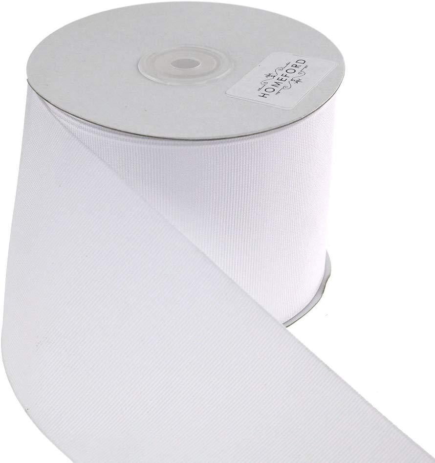 Solid Grosgrain Ribbon, 3-Inch, 25 Yards, White - Walmart.com