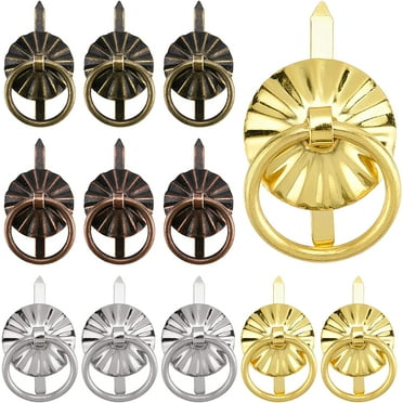 8x16mm Mini Brads Paper Fasteners, 100 Pack Round Brads Fastener for ...