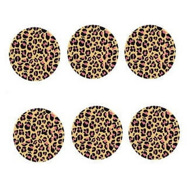 Natural Leopard Print Edible Icing image Cake Topper - Walmart.com
