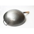 Craft Wok 12in Hand Hammered Carbon Steel Stovetop Wok with Round ...