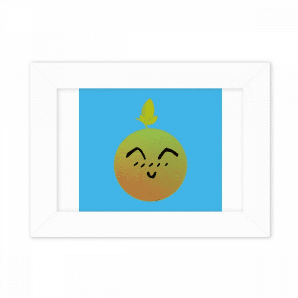Lovely Cartoon Sle Orange Face Photo Mount Frame Picture Art Painting ...